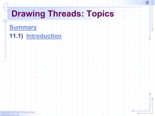 Chapter 11 threads in auto cad 2010 | PPTX