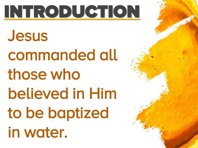 Understanding the Essence of Water Baptism | PDF