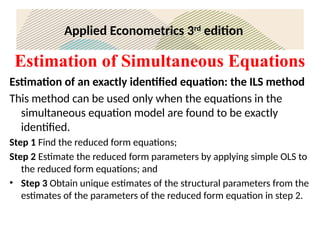Chapter 11 (1).pptx applied Econometrics | PPTX