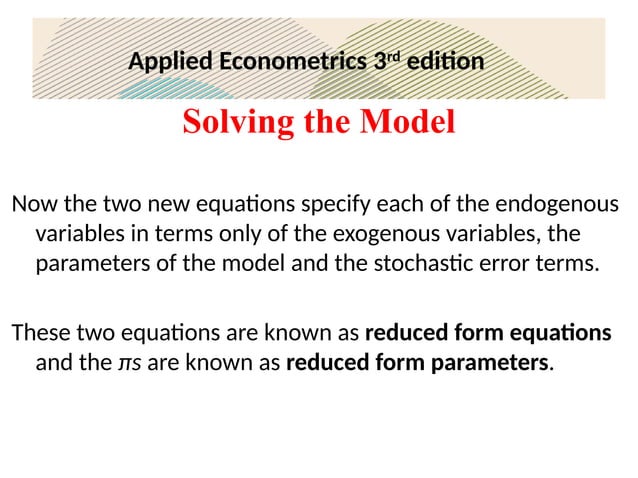 Chapter 11 (1).pptx applied Econometrics | PPTX