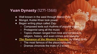 Asian and Medieval Theater | PPTX