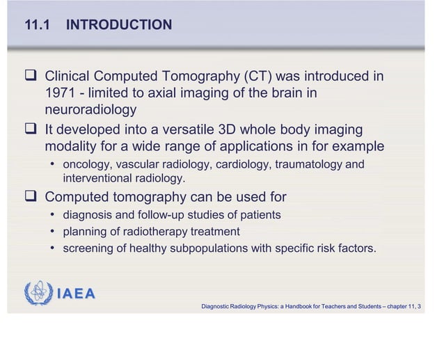 Computed tomography notes full notes helpfull for radiological students ...