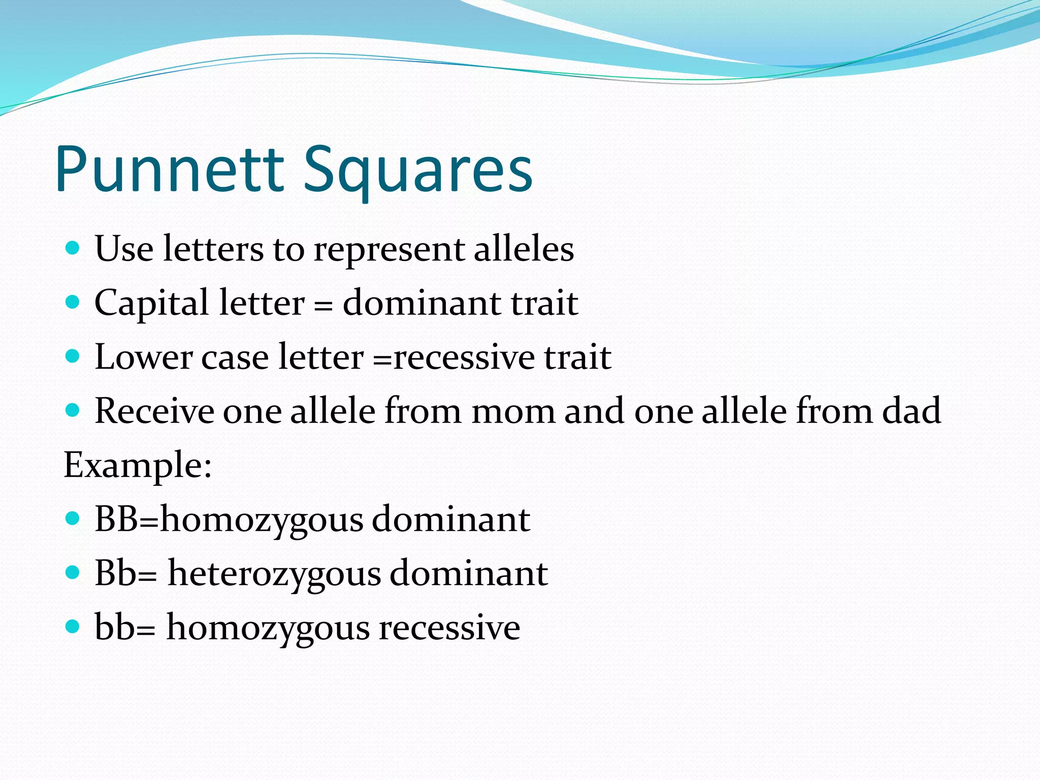 Chapter 11 7th grade genetics notes section 1 easy | PPTX