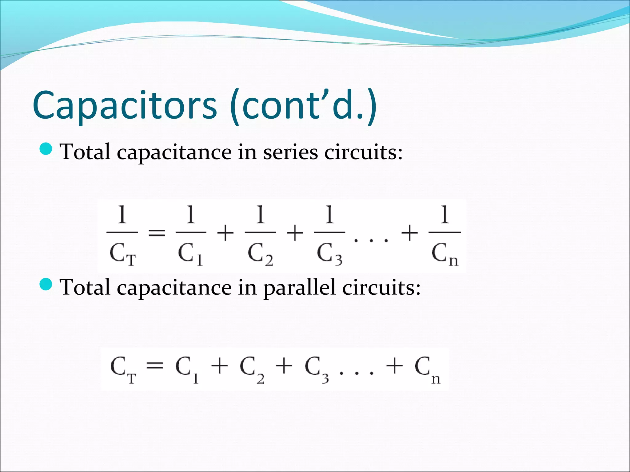 capacitance | PPT