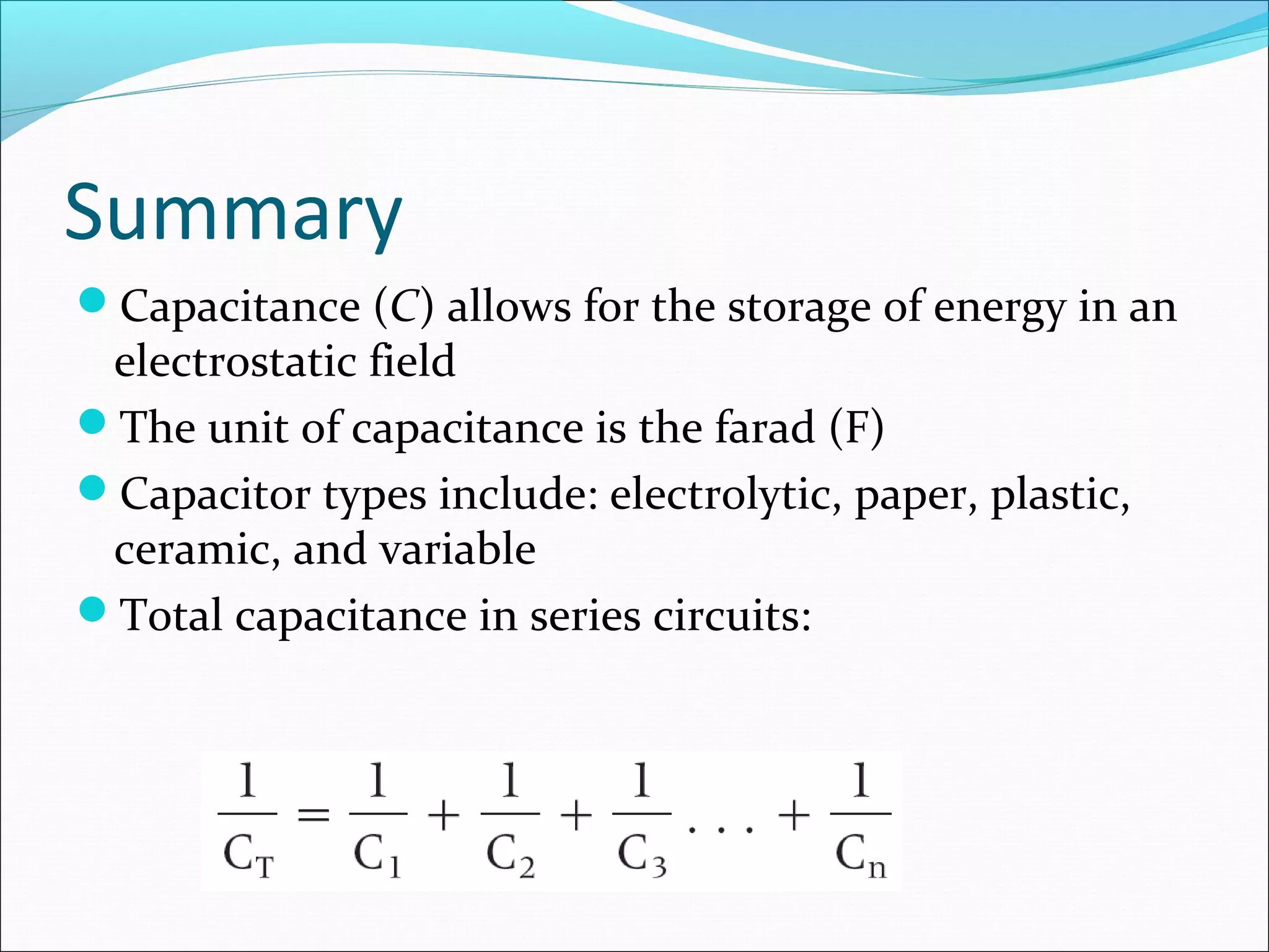 capacitance | PPT