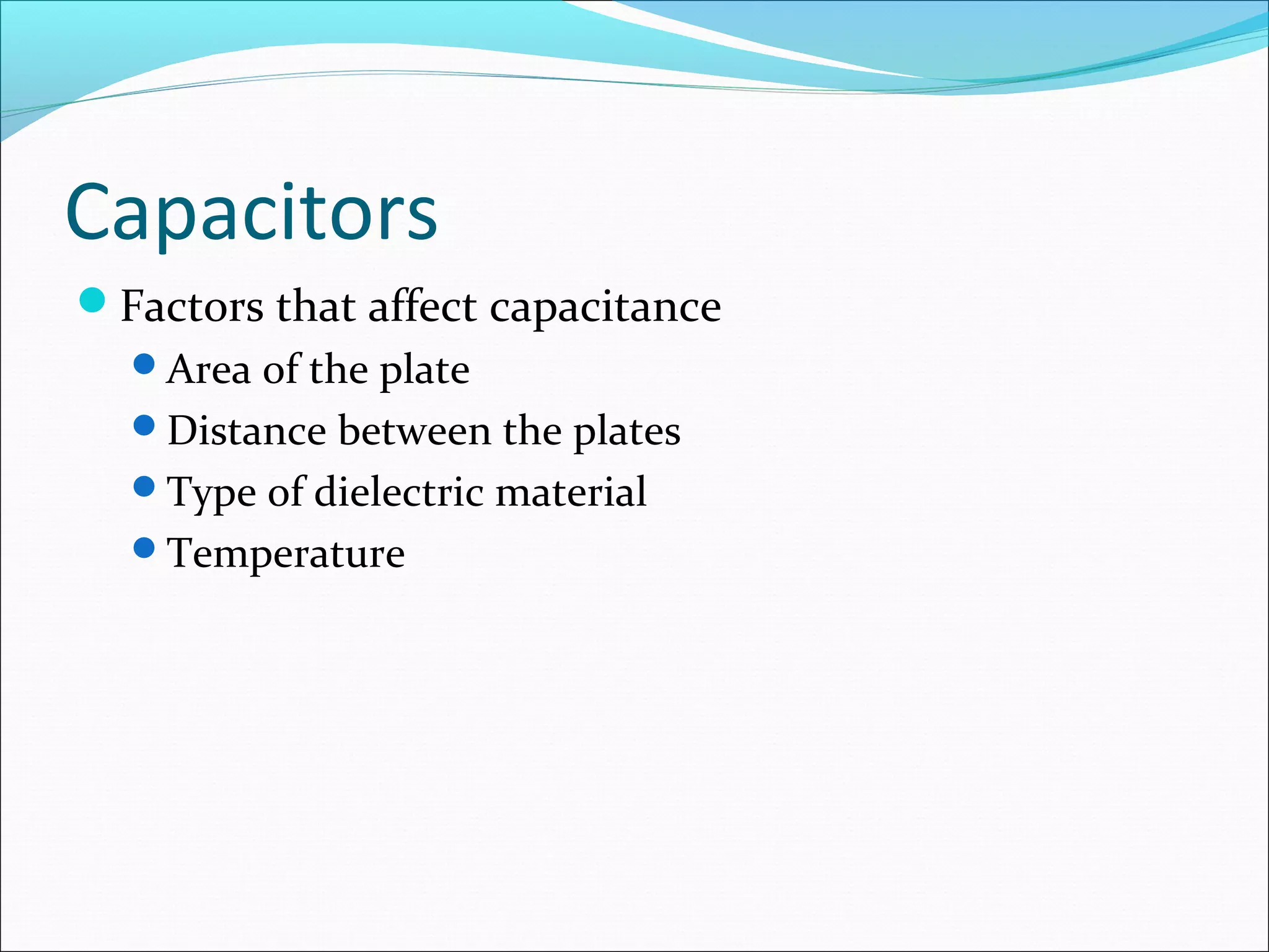 capacitance | PPT
