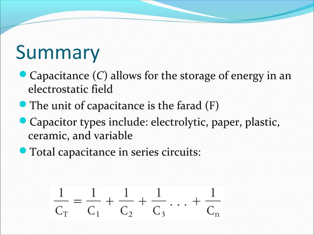 capacitance | PPT