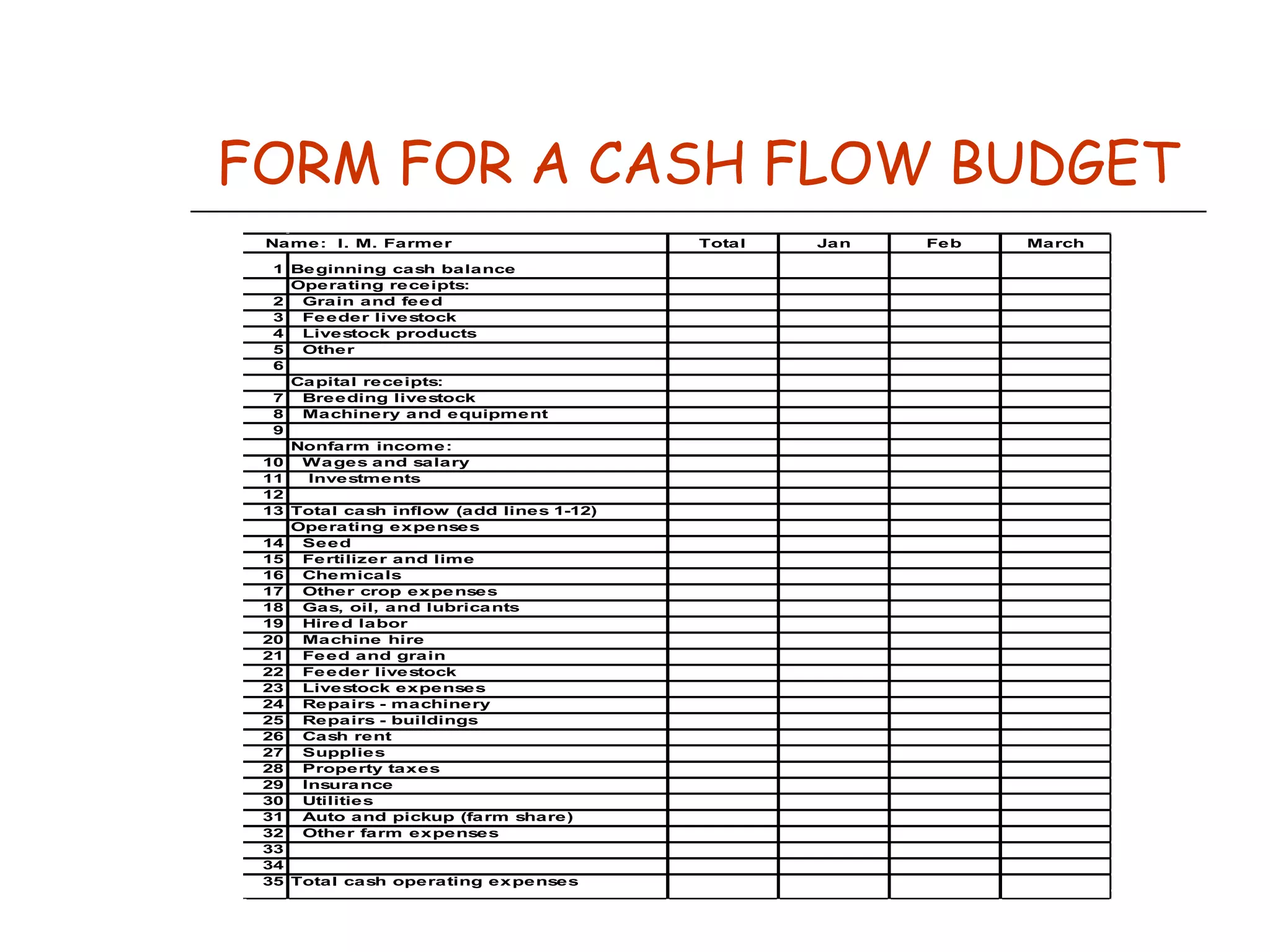 Chapter 11(cash flow budgeting) | PPT