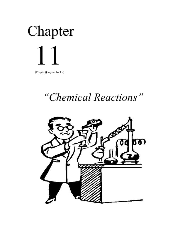 Chemistry - Chp 11 - Chemical Reactions - Notes | DOC