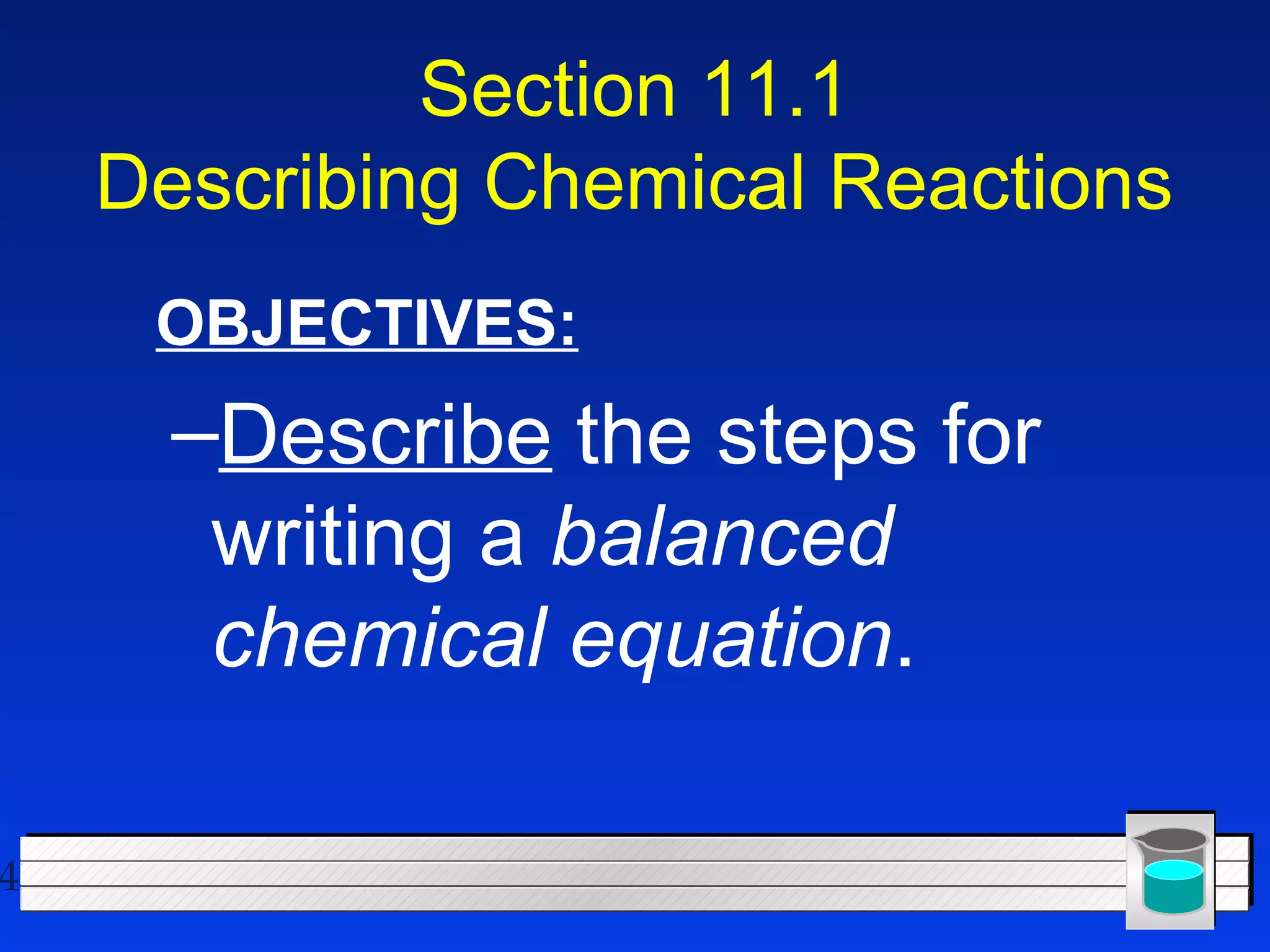 Chemistry - Chp 11 - Chemical Reactions - PowerPoint | PPT