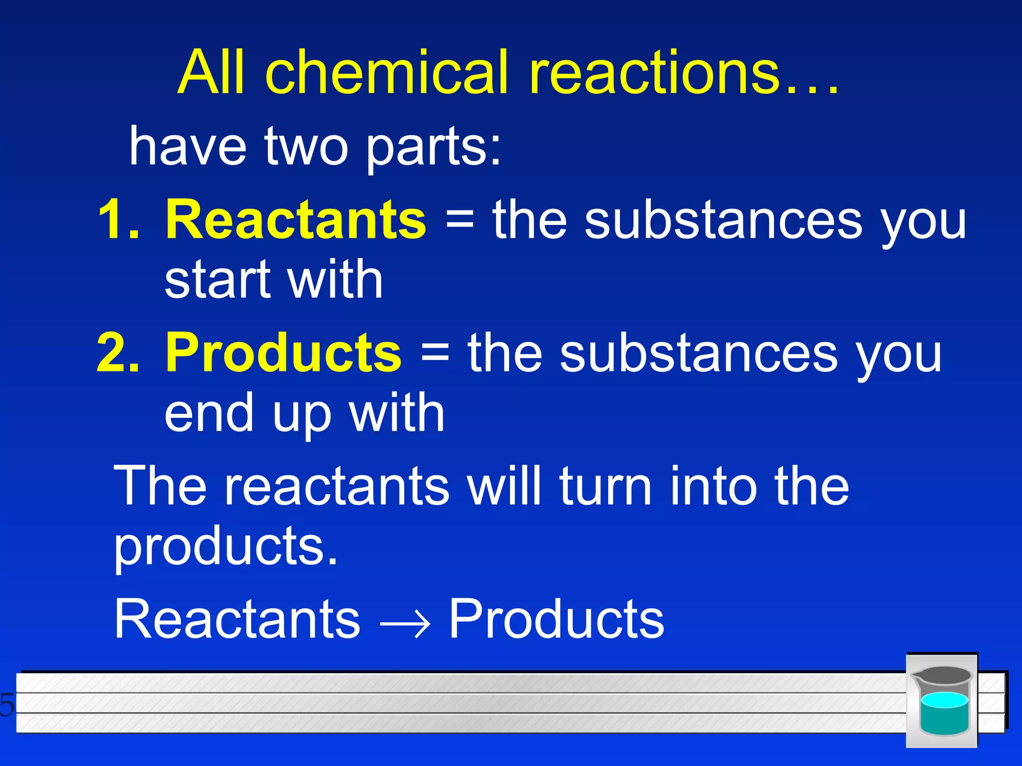 Chemistry - Chp 11 - Chemical Reactions - PowerPoint | PPT