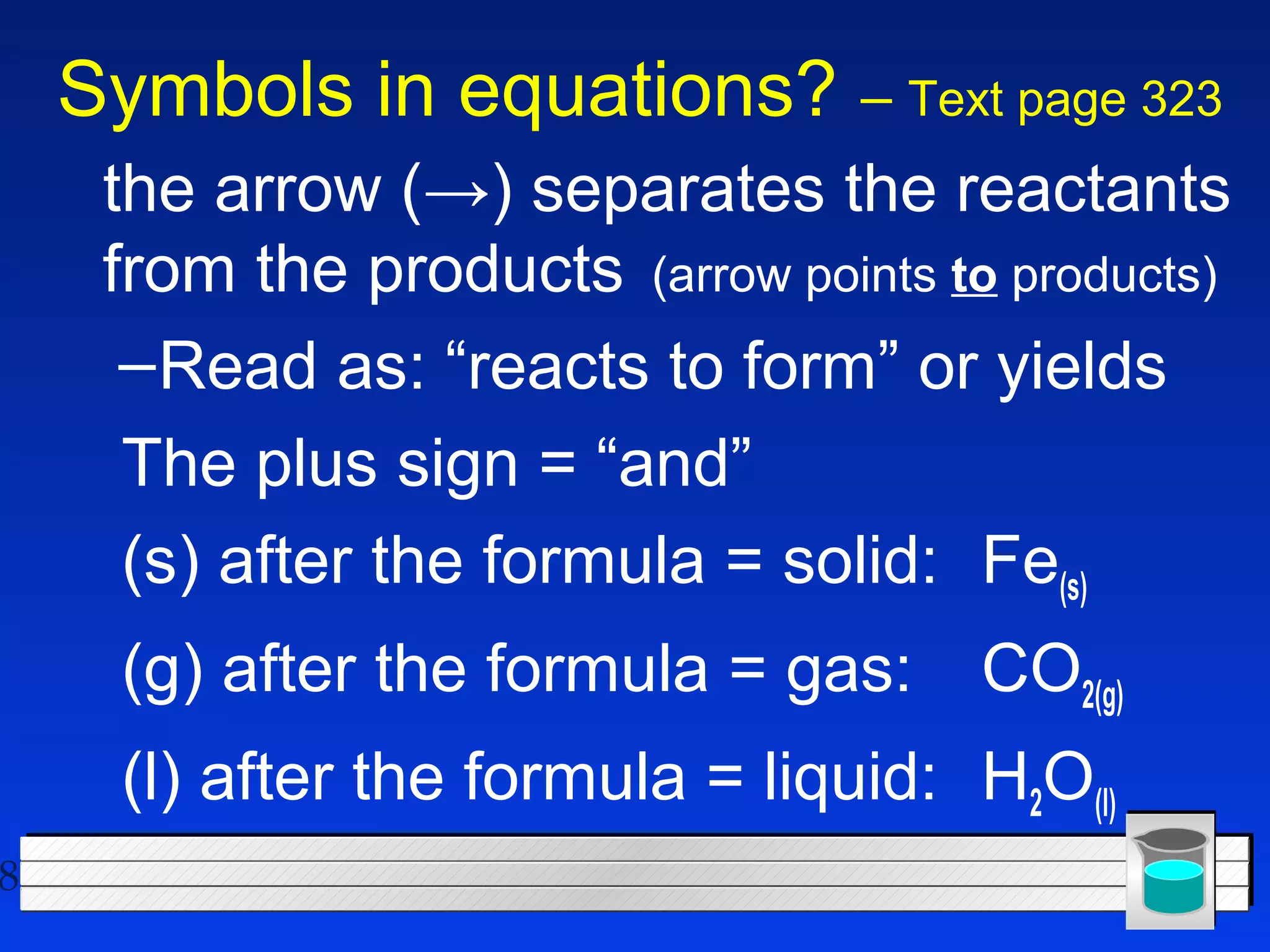 Chemistry - Chp 11 - Chemical Reactions - PowerPoint | PPT
