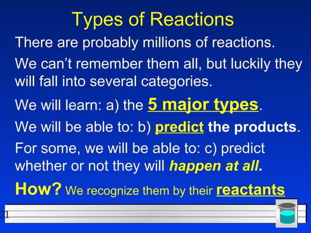 Chemistry - Chp 11 - Chemical Reactions - PowerPoint | PPT