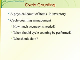 chapter 11 classroom ppt.ppt operations management | PPT