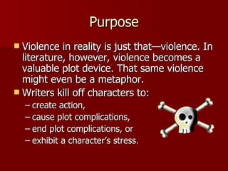 Chapter 11 concerning violence | PPT