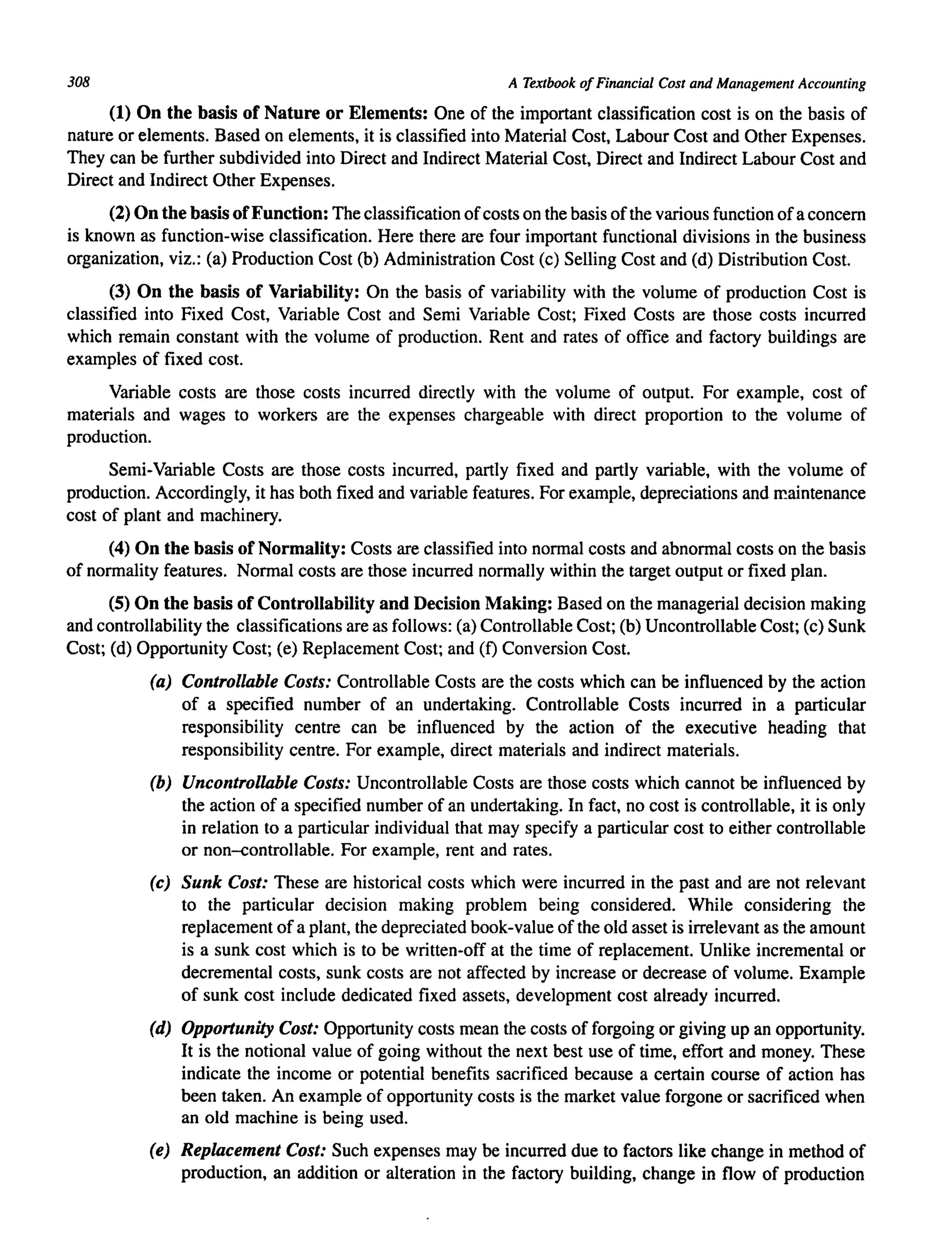 Chapter 11 cost methods, techniques of cost accounting and ...