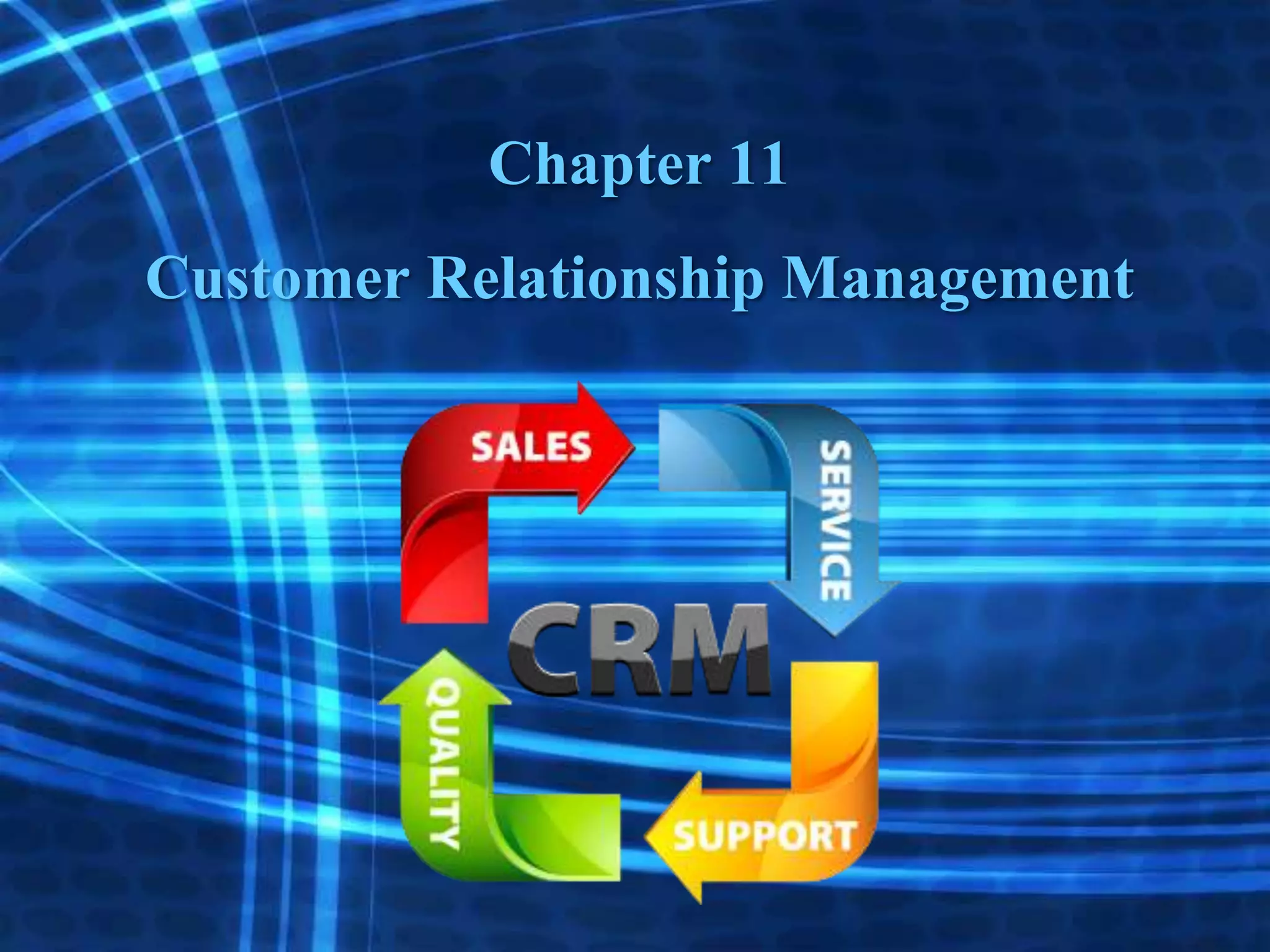 Chapter 11 crm | PPTX