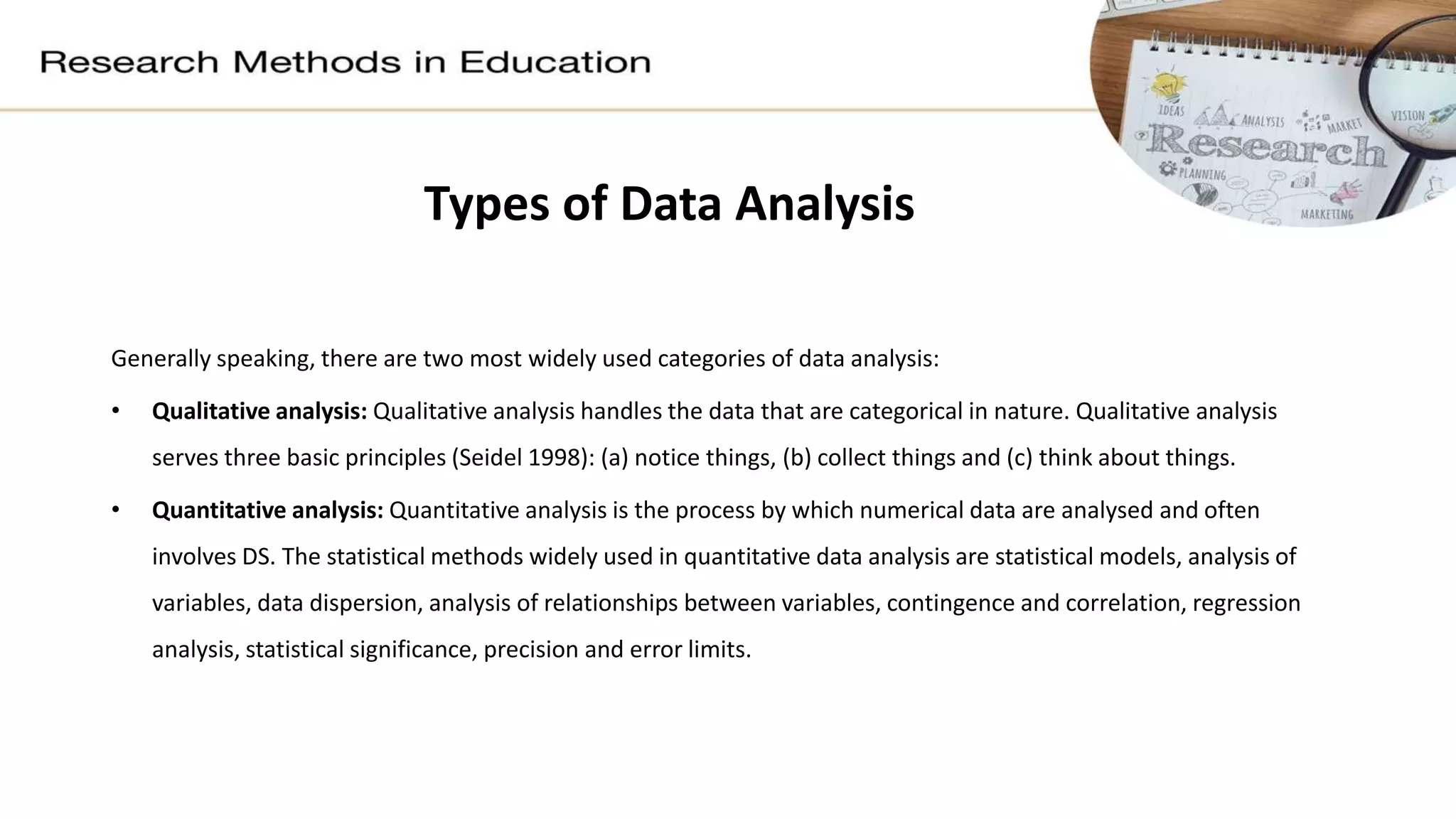 Chapter 11 Data Analysis Classification and Tabulation | PPTX | Science