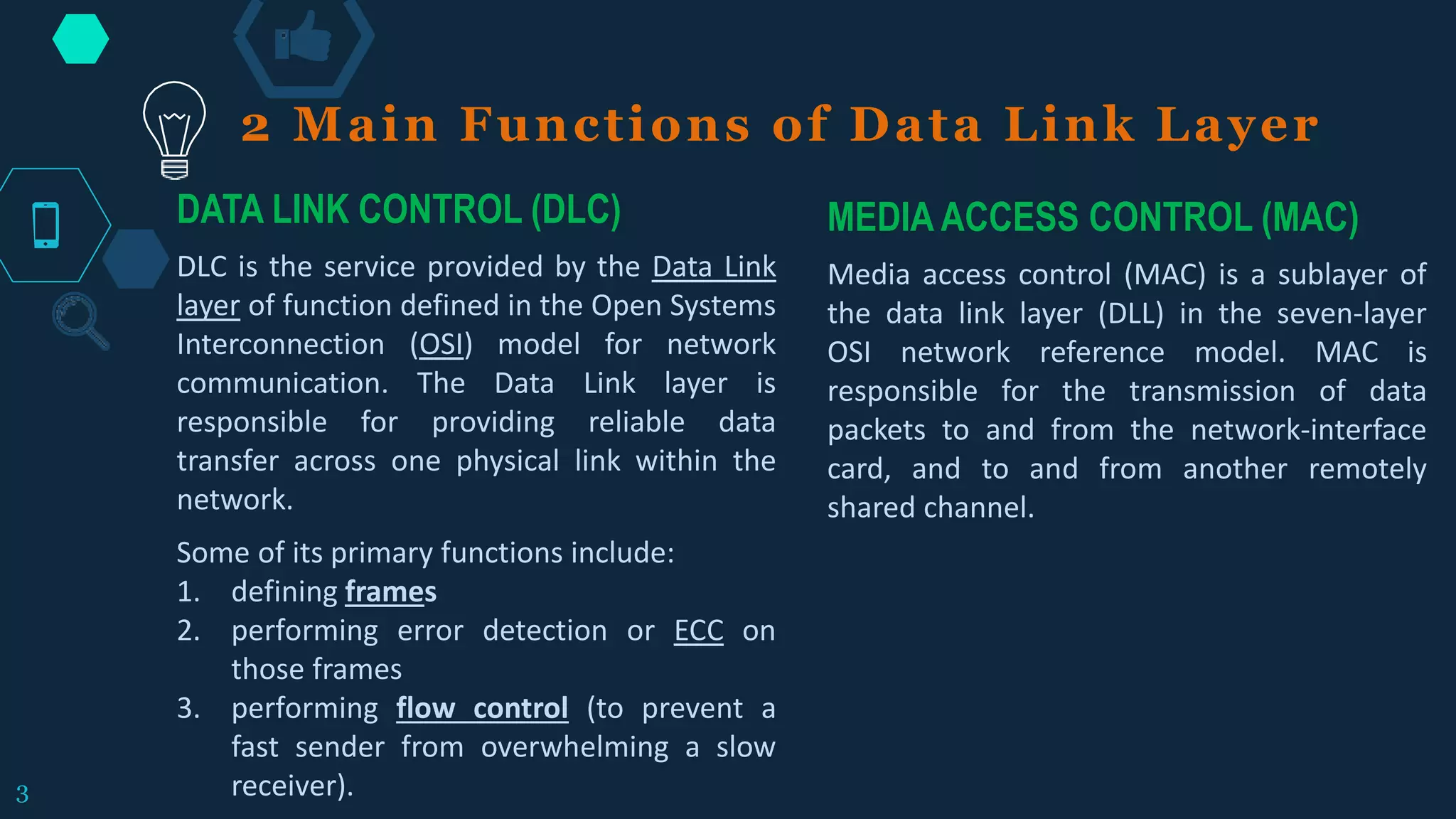 Chapter 11: Data Link Control | PPTX | Computer Networking | Computing