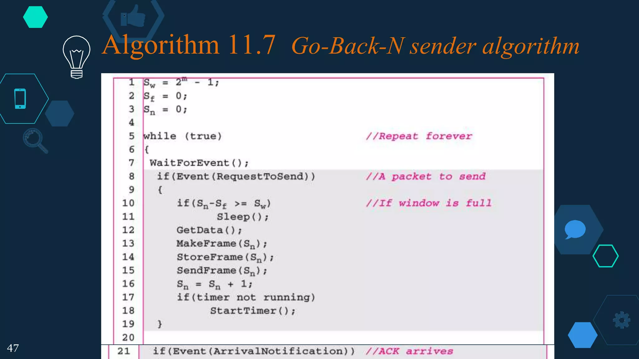 Chapter 11: Data Link Control | PPTX | Computer Networking | Computing
