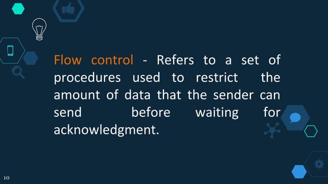 Chapter 11: Data Link Control | PPTX | Computer Networking | Computing