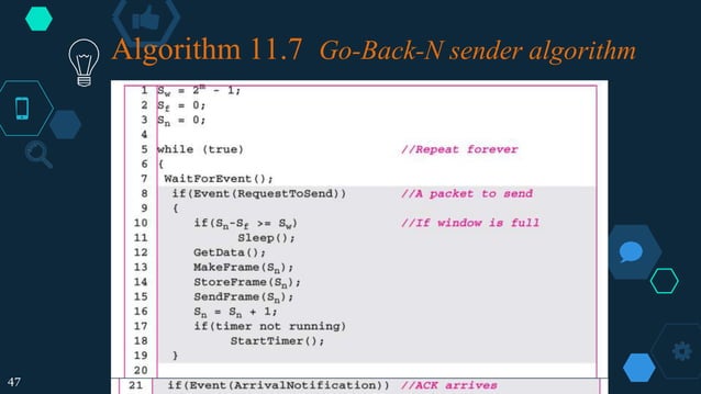 Chapter 11: Data Link Control | PPTX | Computer Networking | Computing