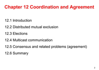 Chapter 11d coordination agreement | PDF