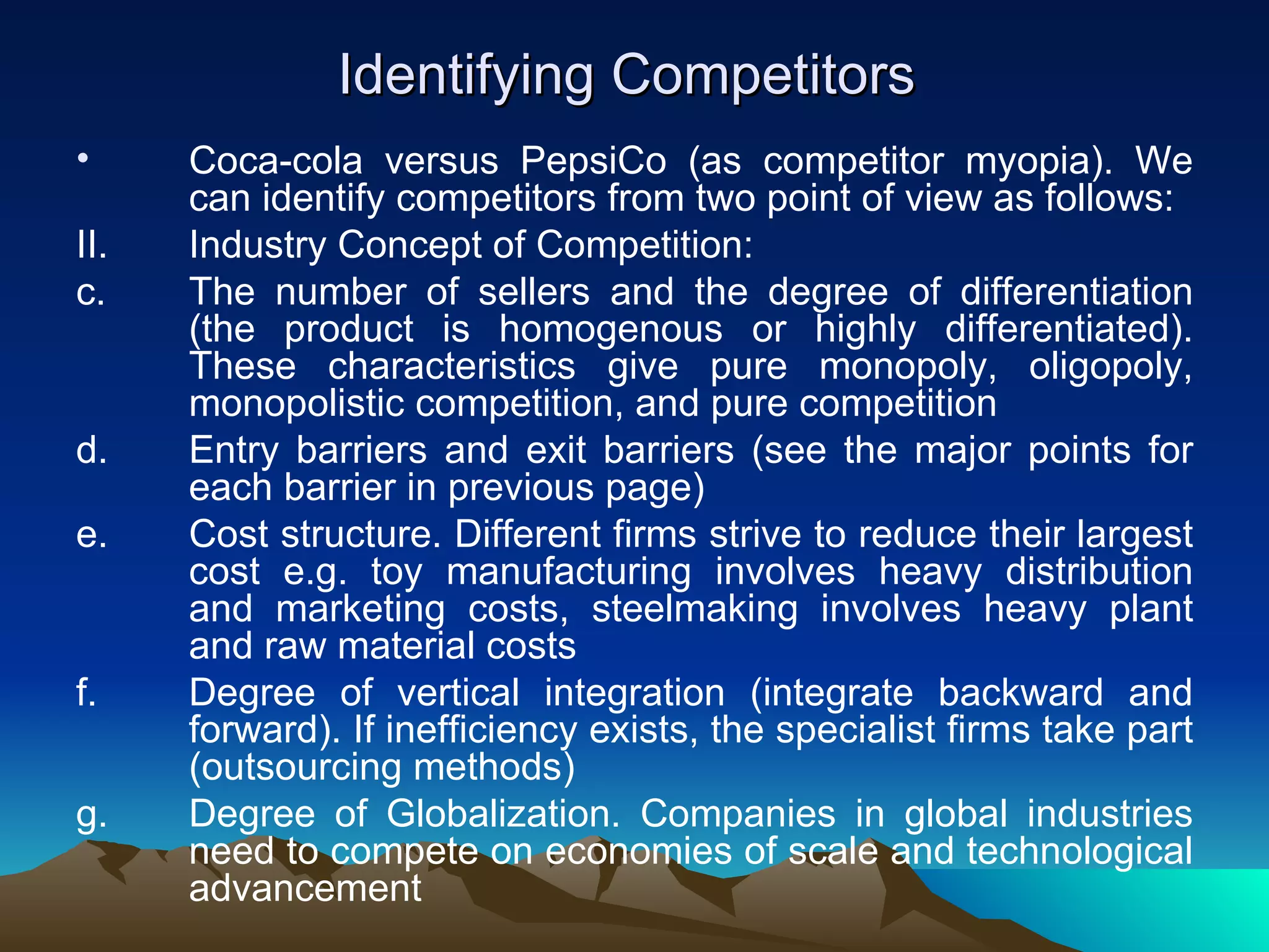 Chapter 11 Dealing With Competition | PPT