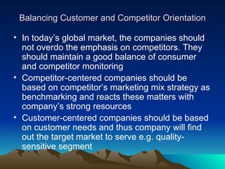 Chapter 11 Dealing With Competition | PPT