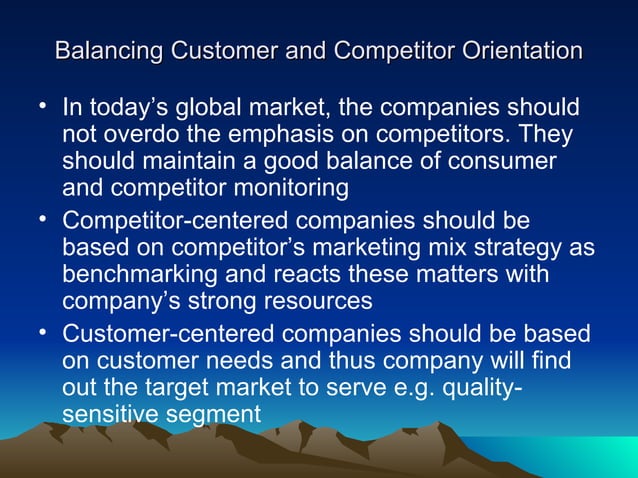 Chapter 11 Dealing With Competition | PPT | Business Administration ...