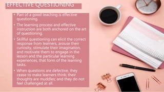 Chapter 11: Effective Instructional Techniques | PPTX