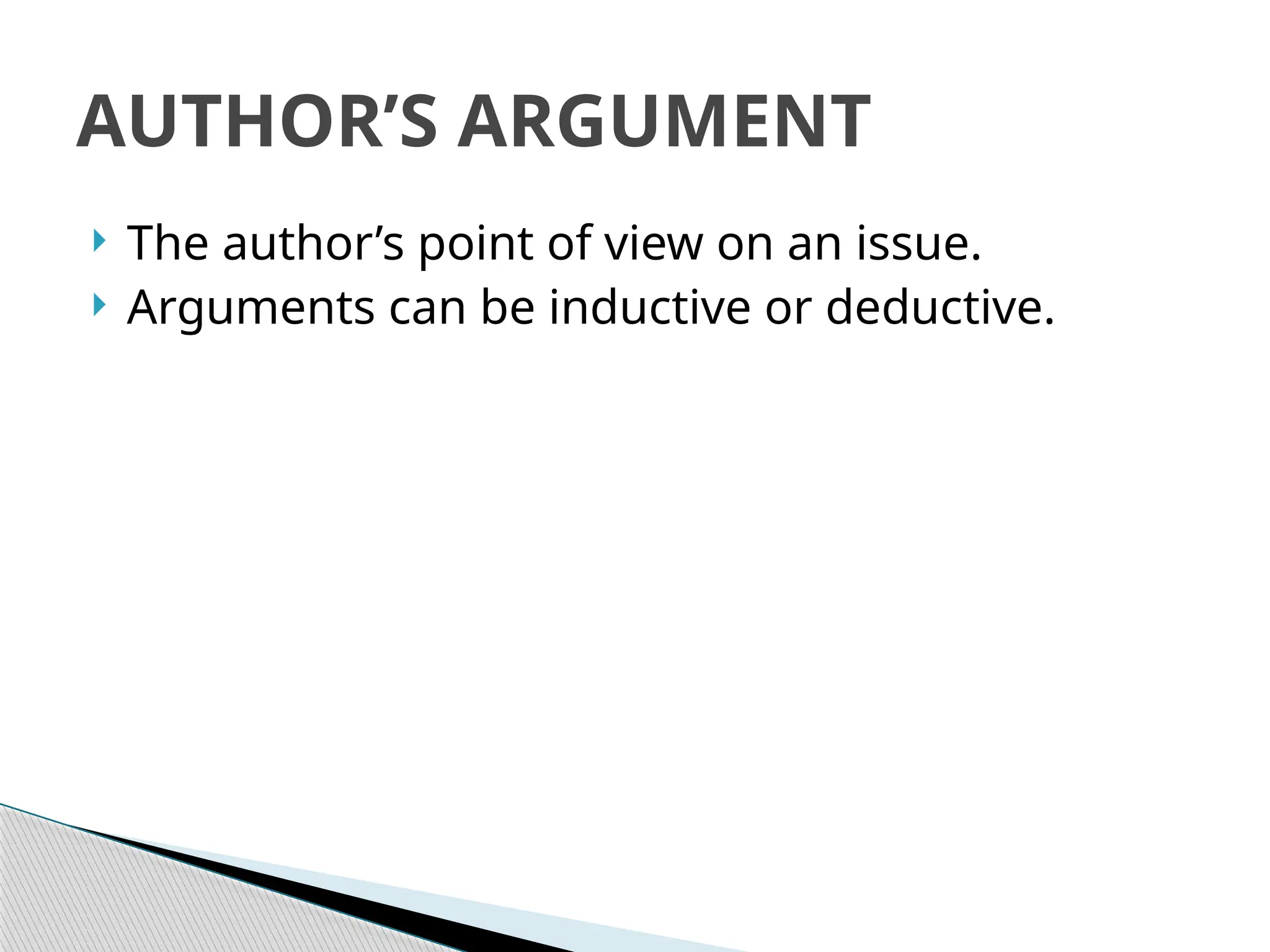 CHAPTER 11 evaluating an author's argument.pptx