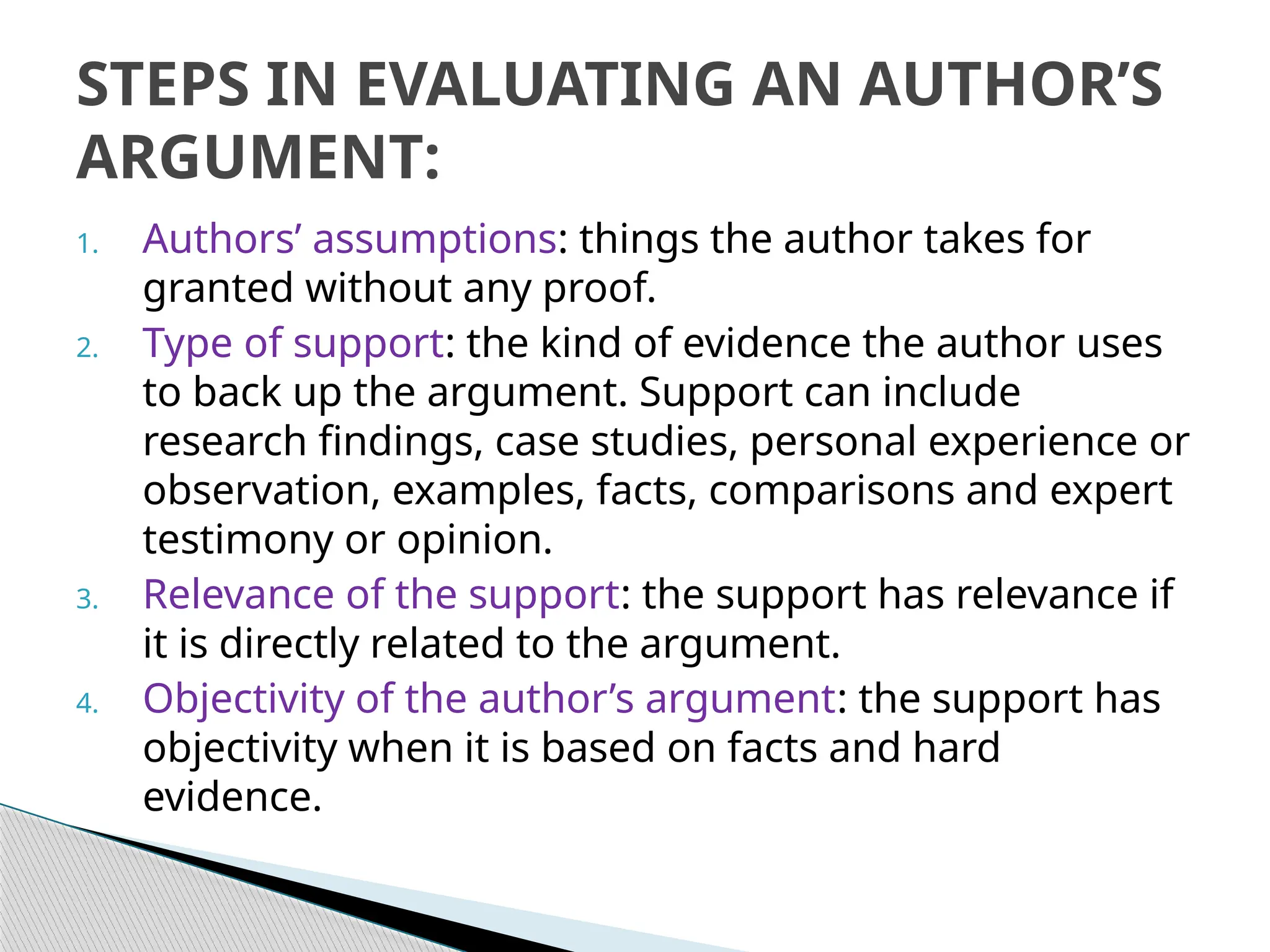 CHAPTER 11 evaluating an author's argument.pptx | Free Download