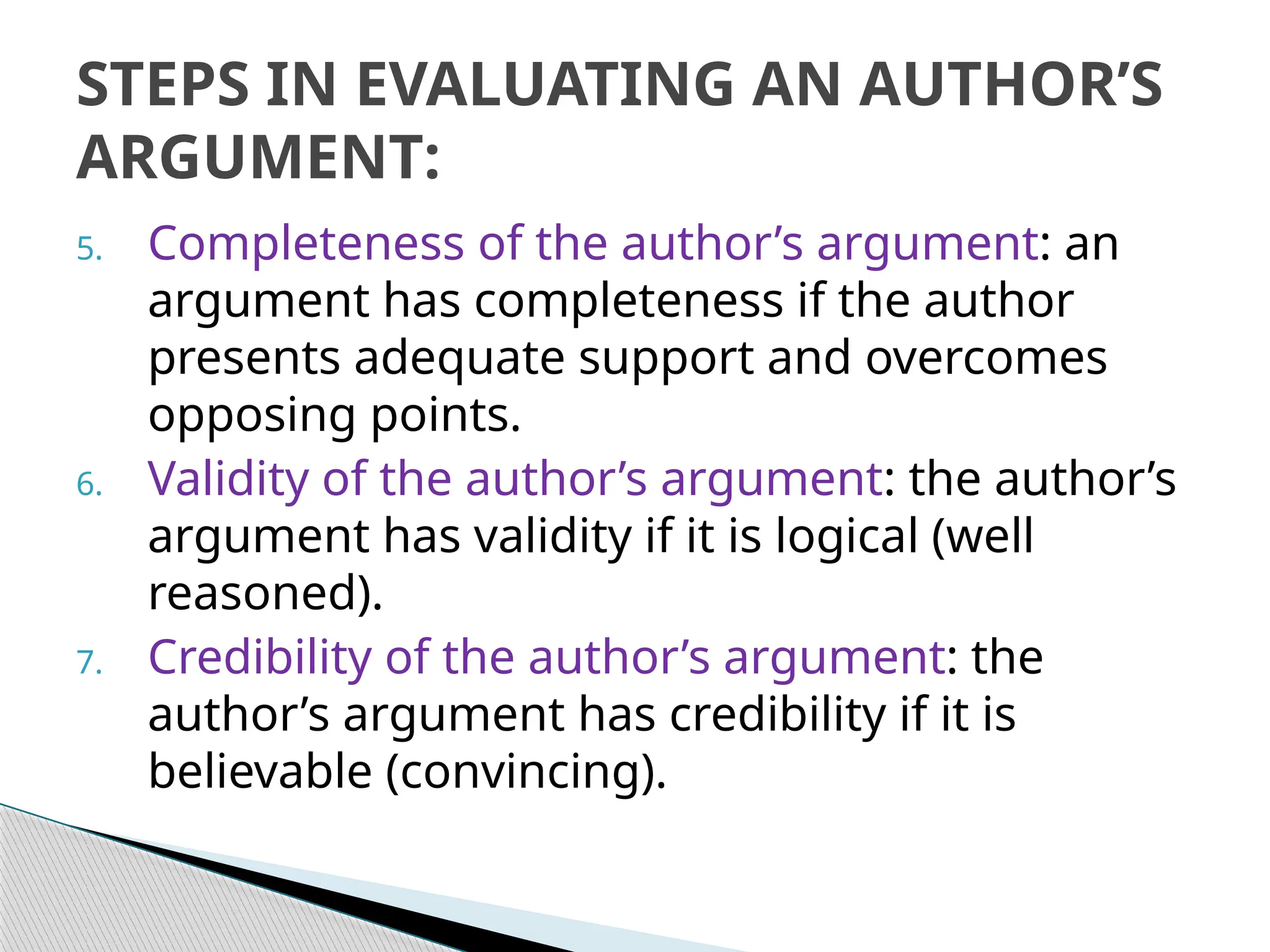 CHAPTER 11 evaluating an author's argument.pptx
