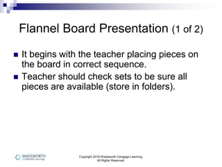 Chapter 11 Language Growth through Flannel Boards, Puppetry & Dramatization | PPT