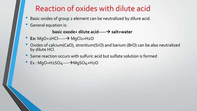 Chapter 11 Group 2 elements.pptx | Chemistry | Science