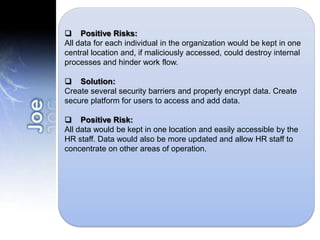 Chapter 11 group assignment | PPTX
