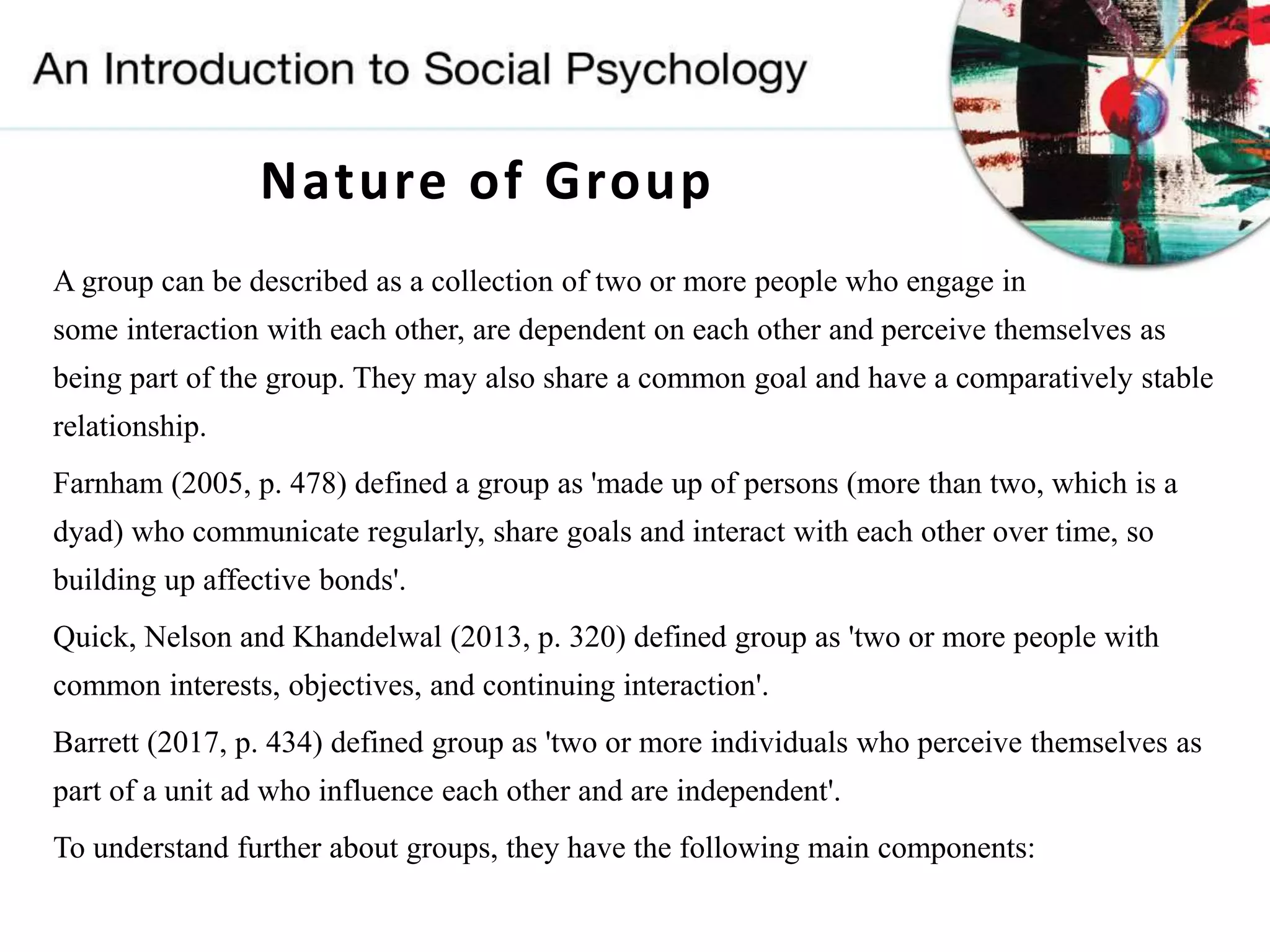 Chapter 11 Group Dynamics | PPT
