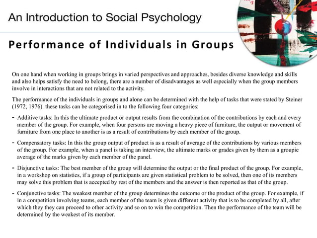 Chapter 11 Group Dynamics | PPT