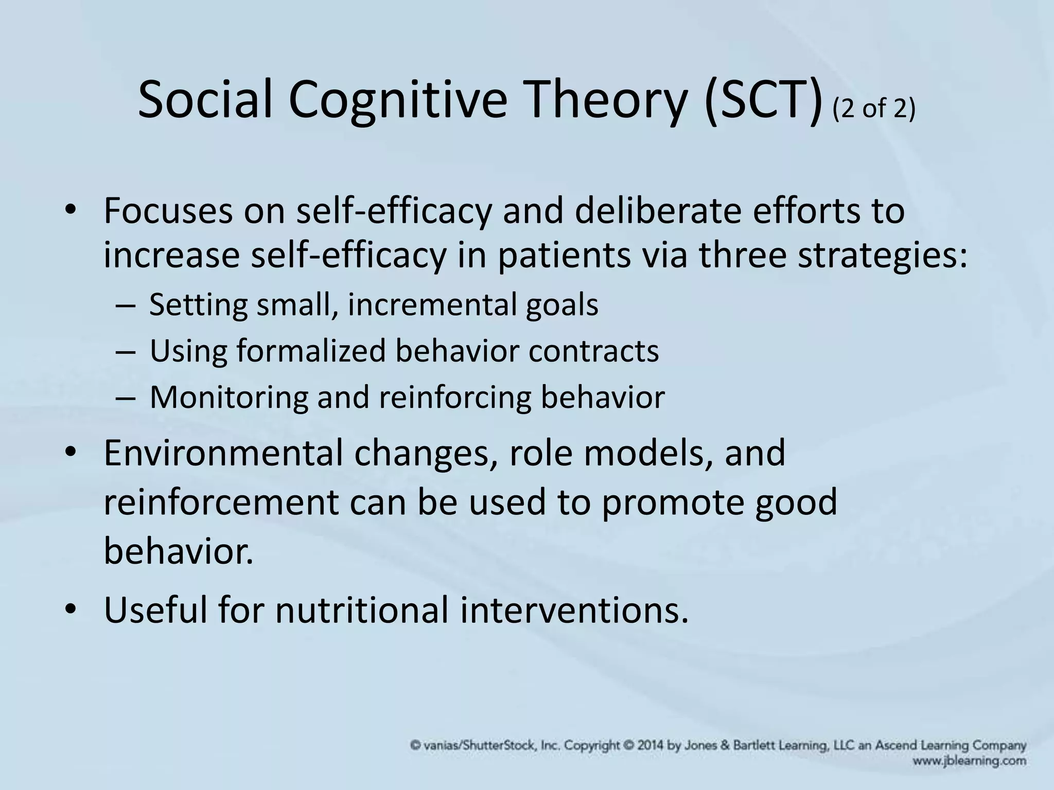 Chapter 11 health behavior theories | PPT