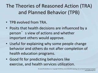 Chapter 11 health behavior theories | PPT