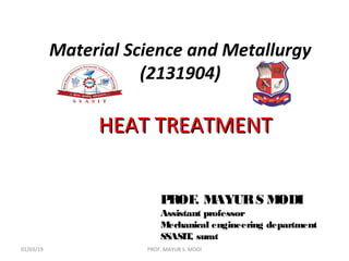 Chapter 11 heat treatment | PPT