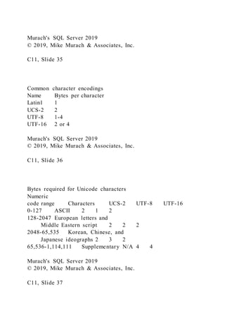 Chapter 11How create a database and its tables with SQL stat | DOCX | Databases | Computer ...