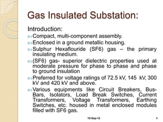 Chapter 11 Introduction to Gas Insulation Substation (GIS).pptx