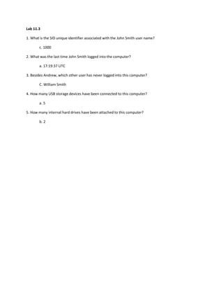 Chapter #11 lab | DOCX