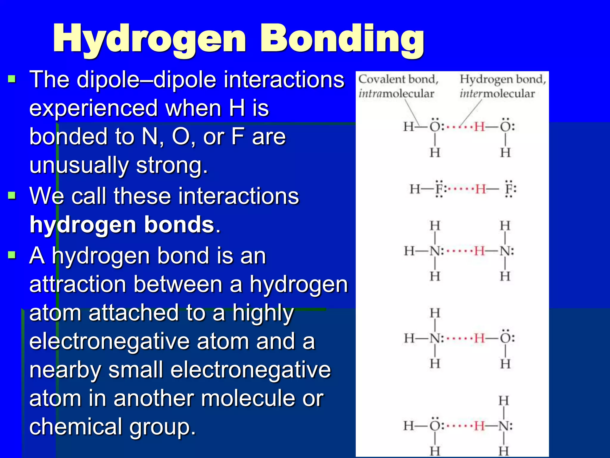 Chapter 11 liquids and intermolecular forces Powerpoint | PPT