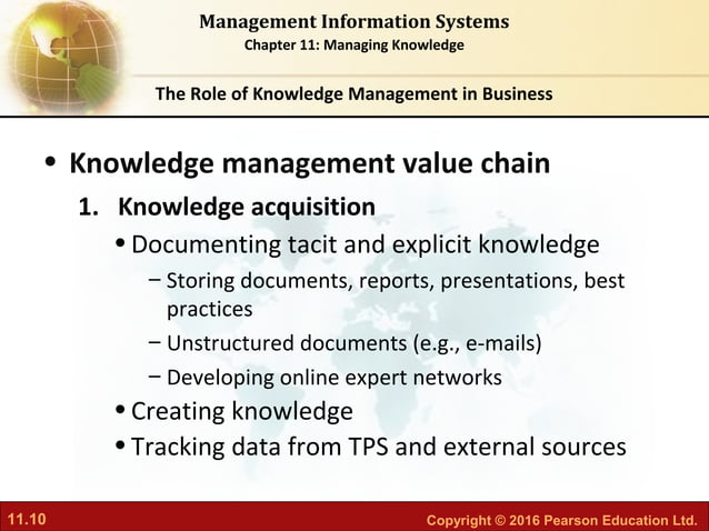 Chapter 11 managing knowledge | PDF | Business Administration | Business