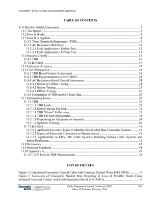 NEETRAC (Chapter 11: Metallic Shield Assessment) | PDF