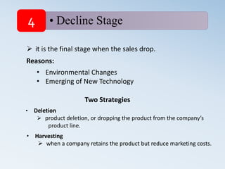 Product Life Cycle (Managing Products and Brands) | PPTX