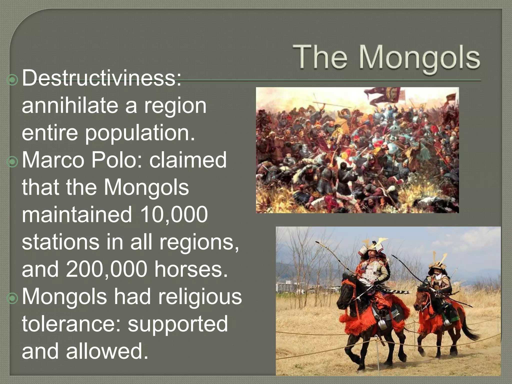 Chapter 11 Mongol Monument Empire - Ways of the World AP World History ...